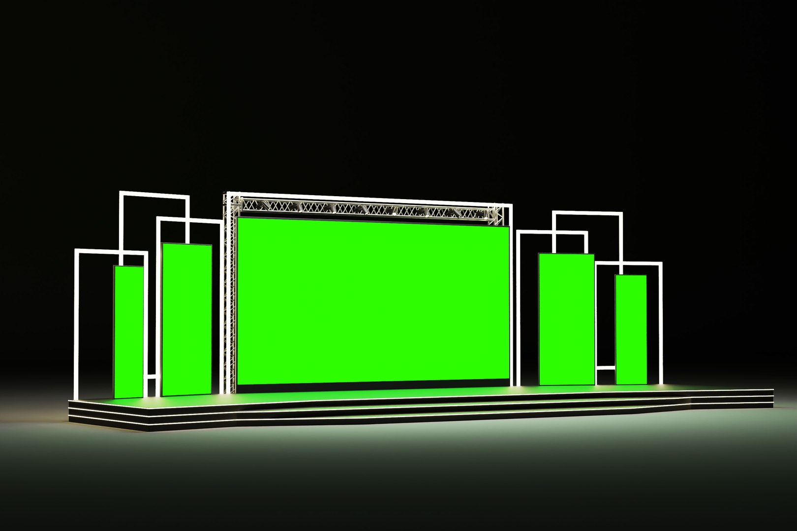 3D Event Stage Design 02 - TurboSquid 2335809