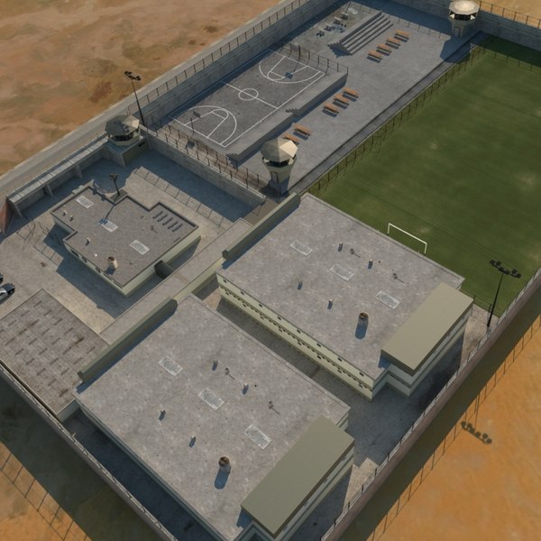 3d model prison complex