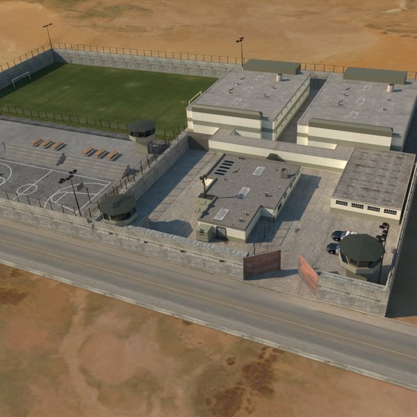 3d model prison complex