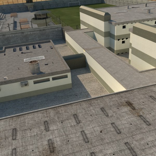 3d model prison complex