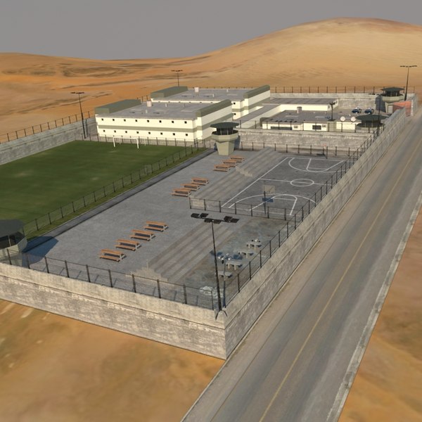 3d model prison complex