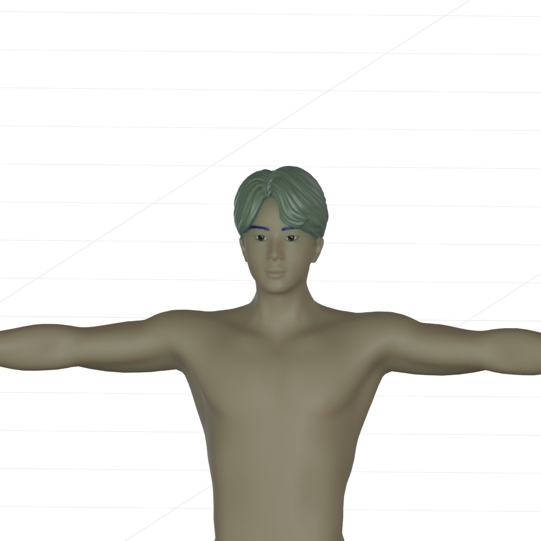 金防弹少年团3D模型 - TurboSquid 2132994