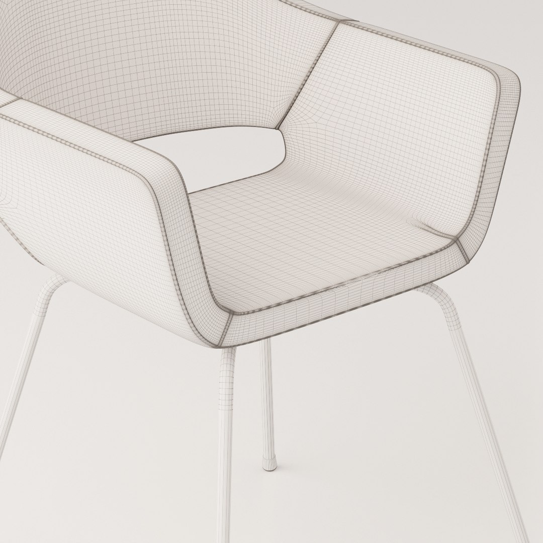 3d model office nano chair