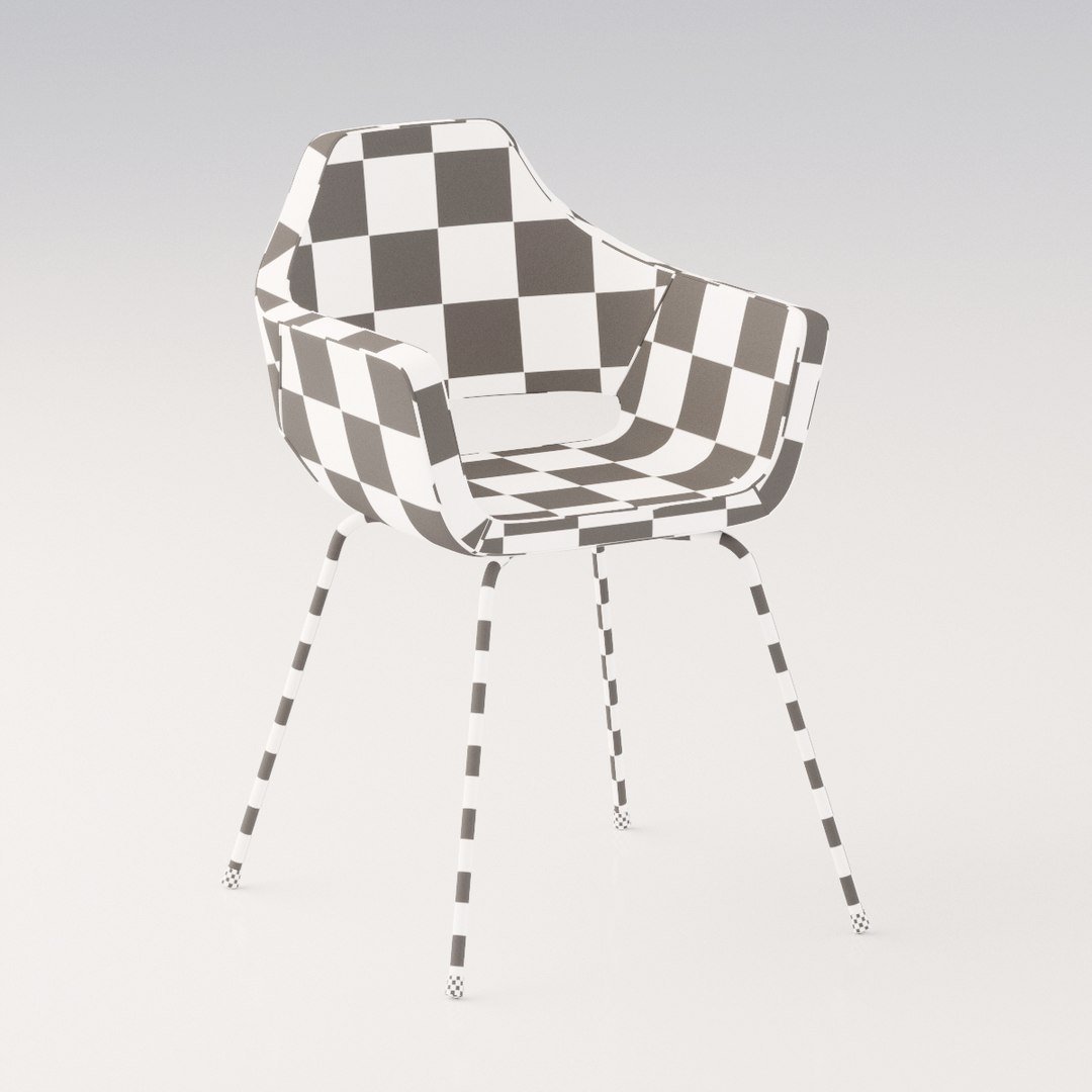 3d model office nano chair