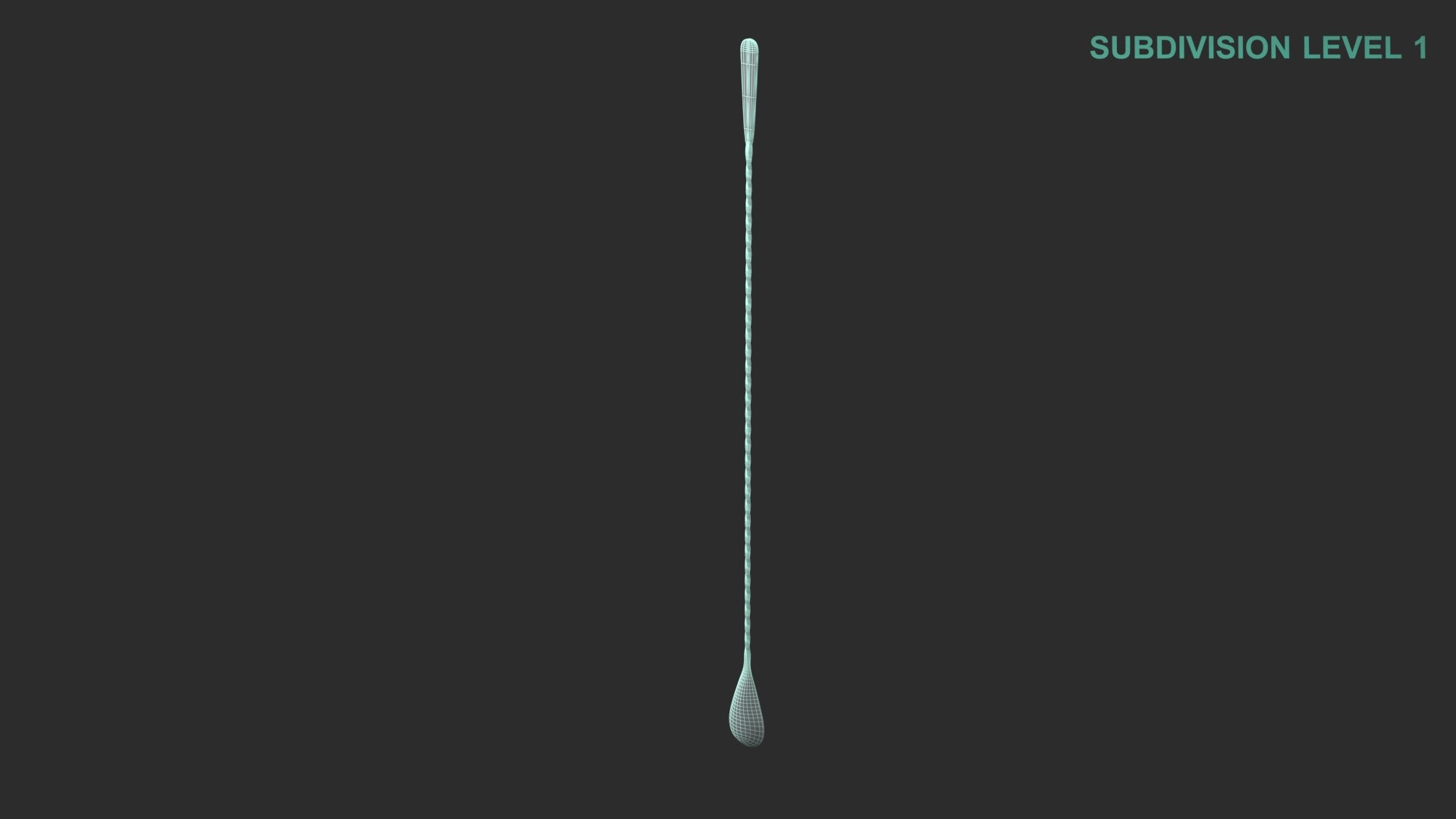 Cocktail Stirrer 3D model - TurboSquid 1997812