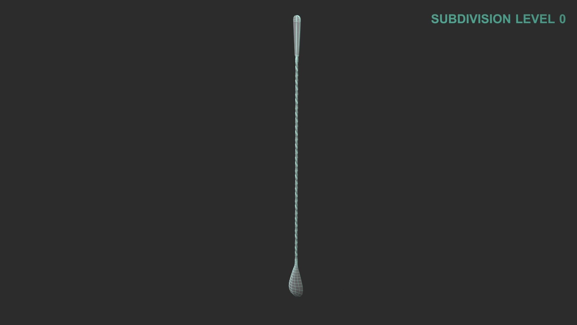 Cocktail Stirrer 3D model - TurboSquid 1997812