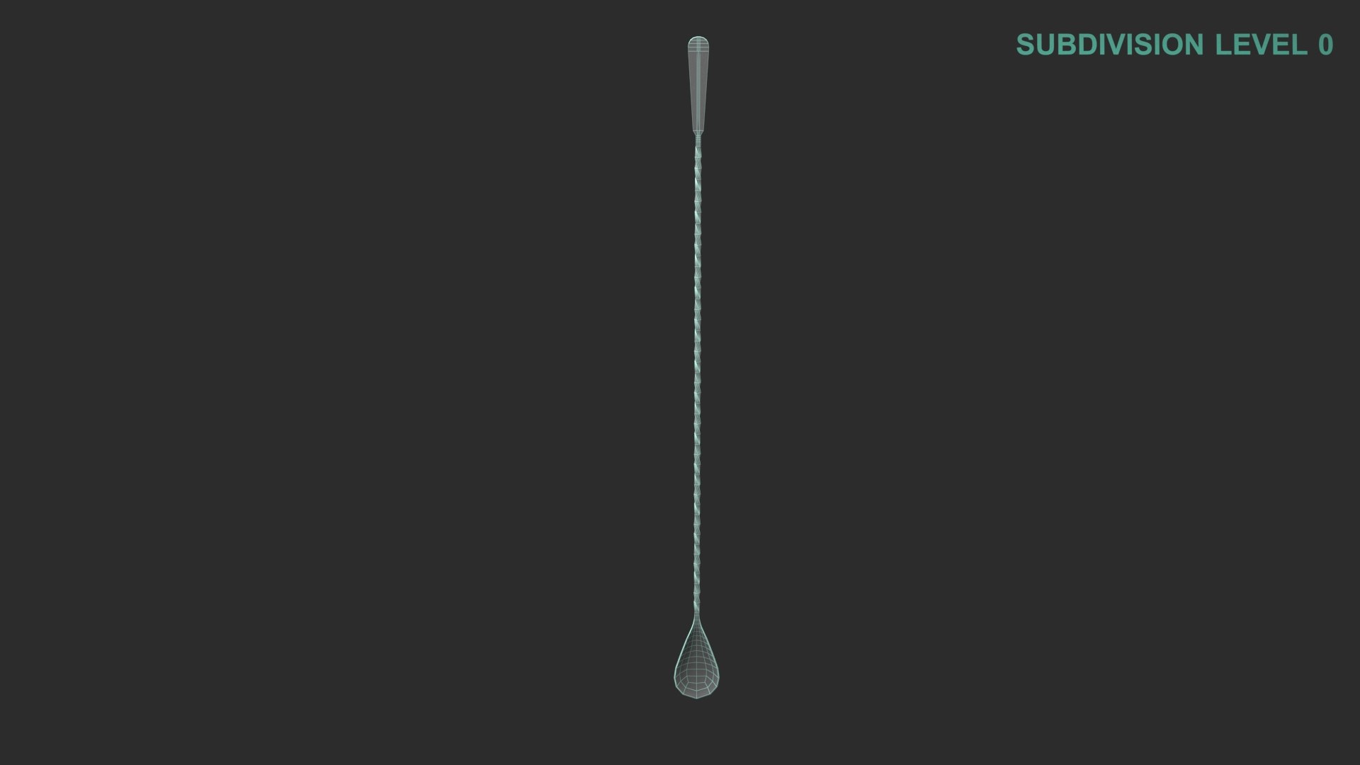 Cocktail Stirrer 3D model - TurboSquid 1997812