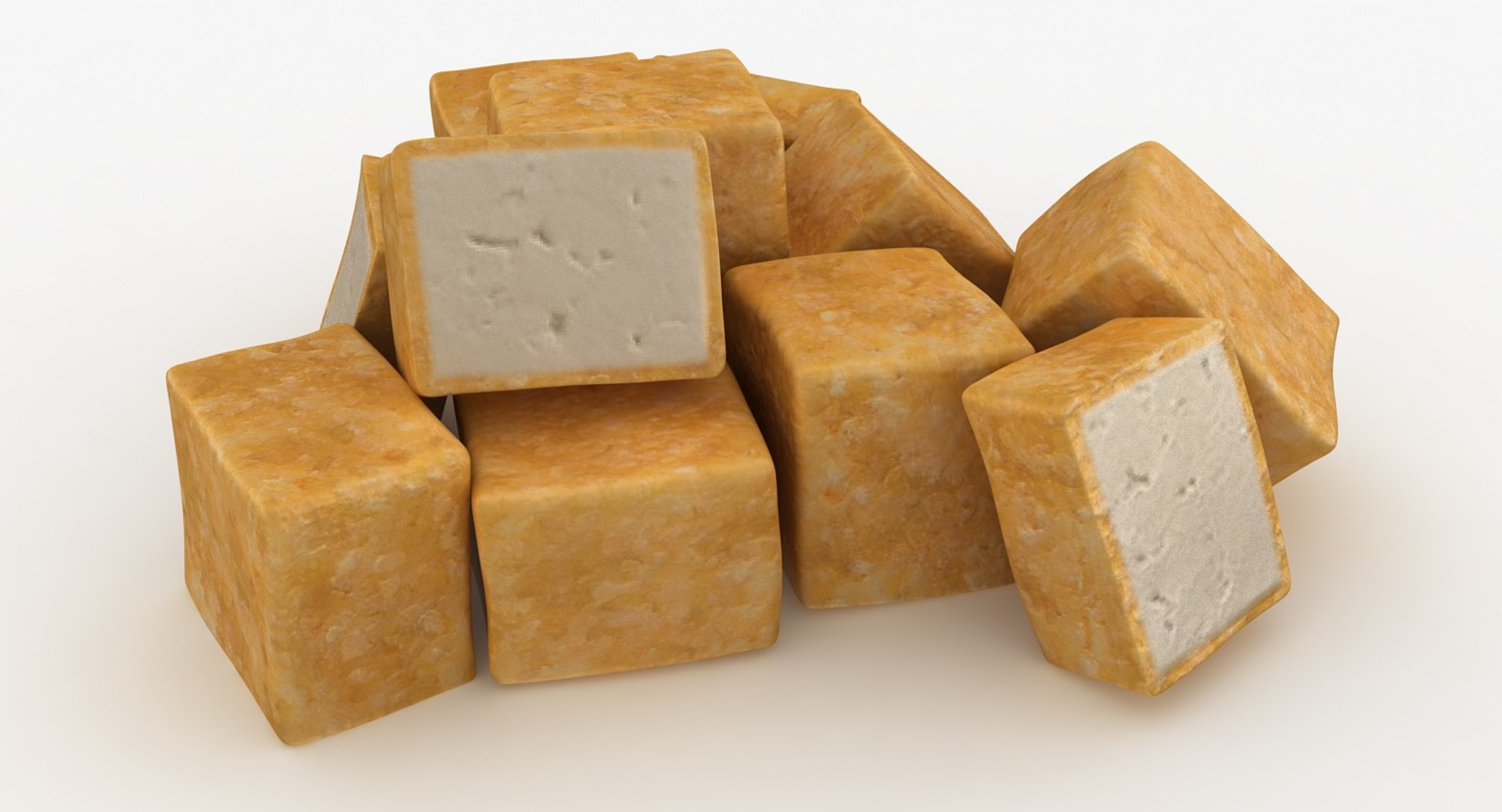 3D Model Realistic Tofu - TurboSquid 1455353