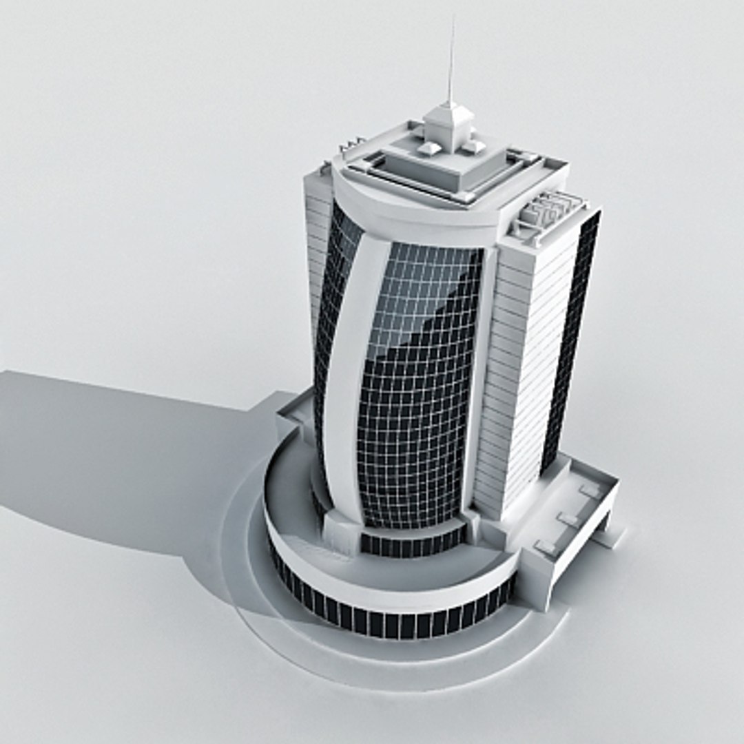 3d model of definition building