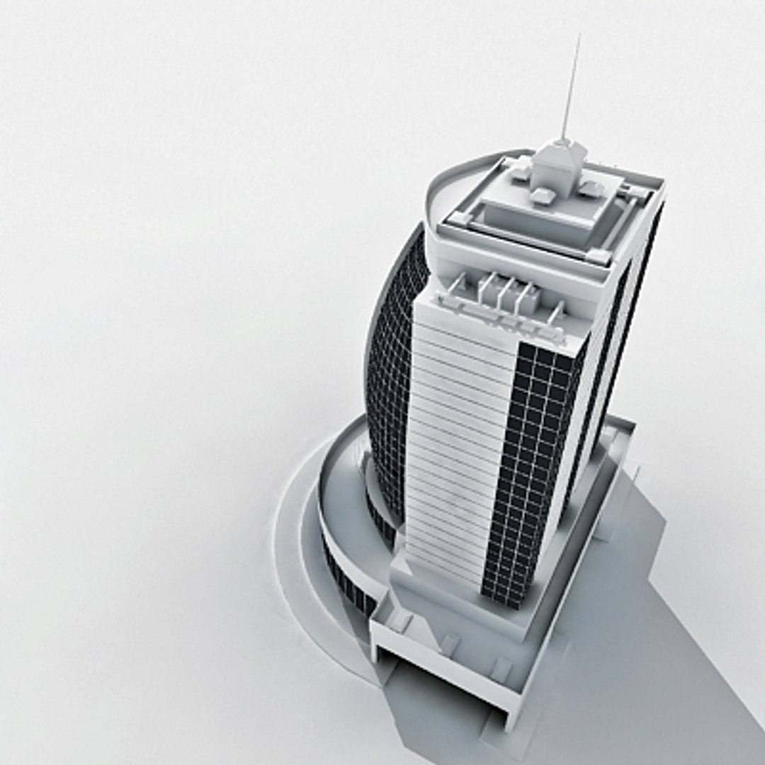 3d model of definition building