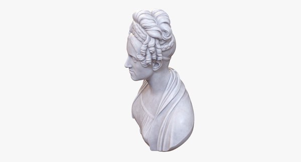 Bust of Caroline 3D model - TurboSquid 1768630