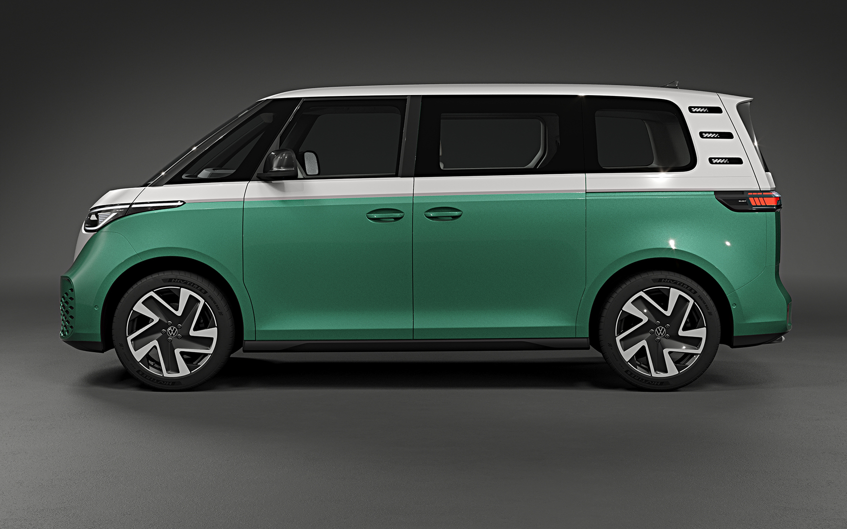 2025 Volkswagen ID Buzz SWB Green Model - TurboSquid 2424649