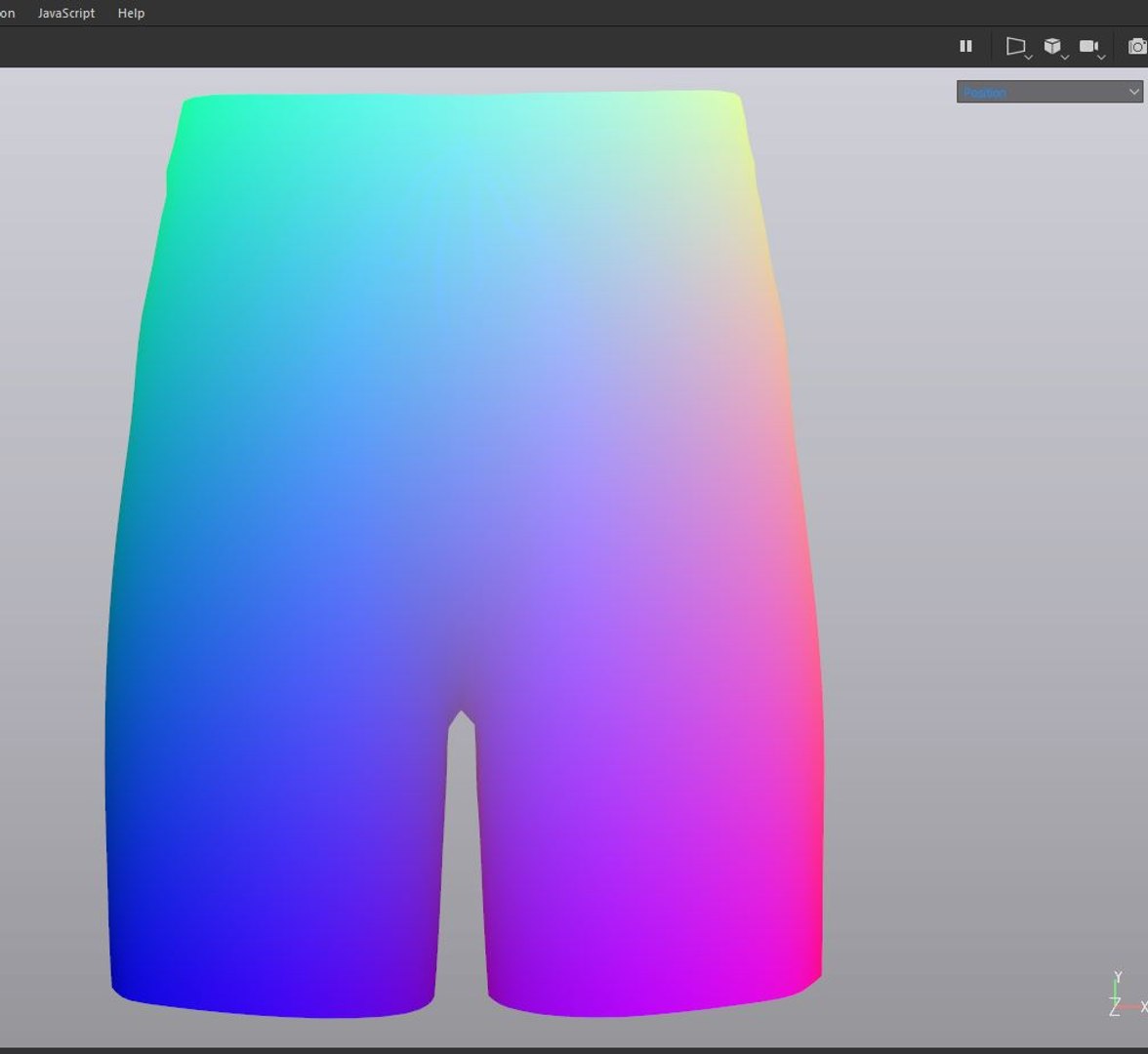 3D Mens Sport Shorts Model - TurboSquid 1832241