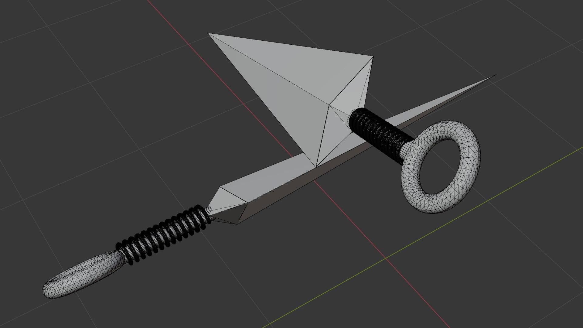 Knife Ninja Kunai Model - TurboSquid 2335641