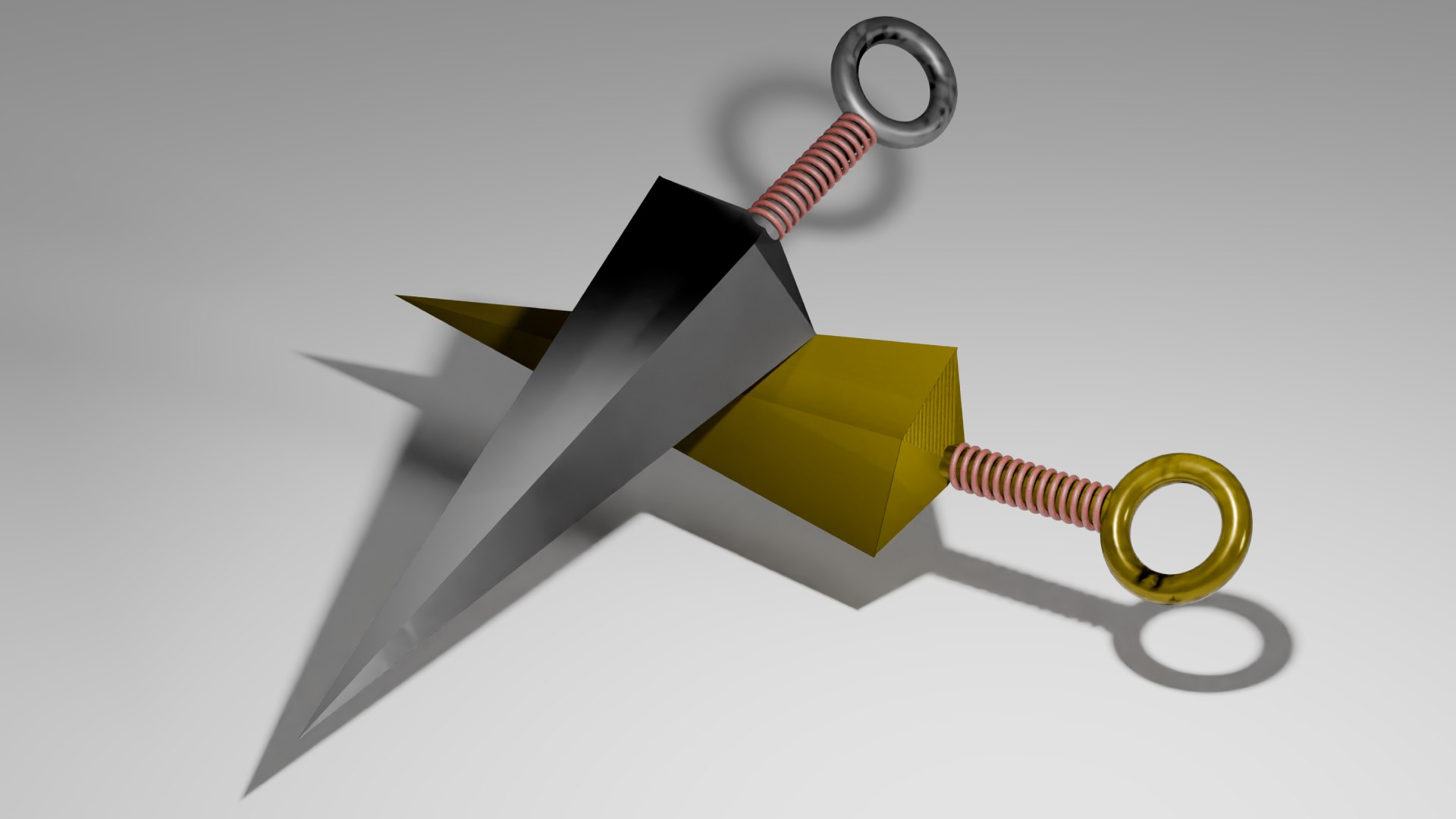 Knife Ninja Kunai Model - TurboSquid 2335641