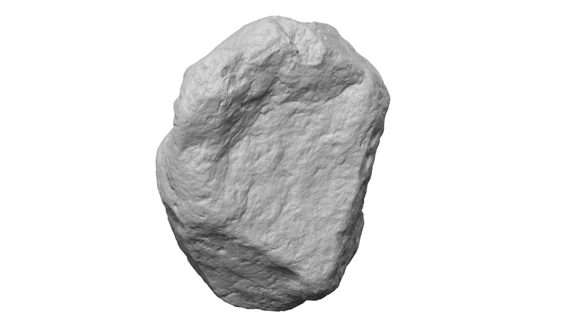 3D Gray Stone Raw Scanned Model - TurboSquid 1783382
