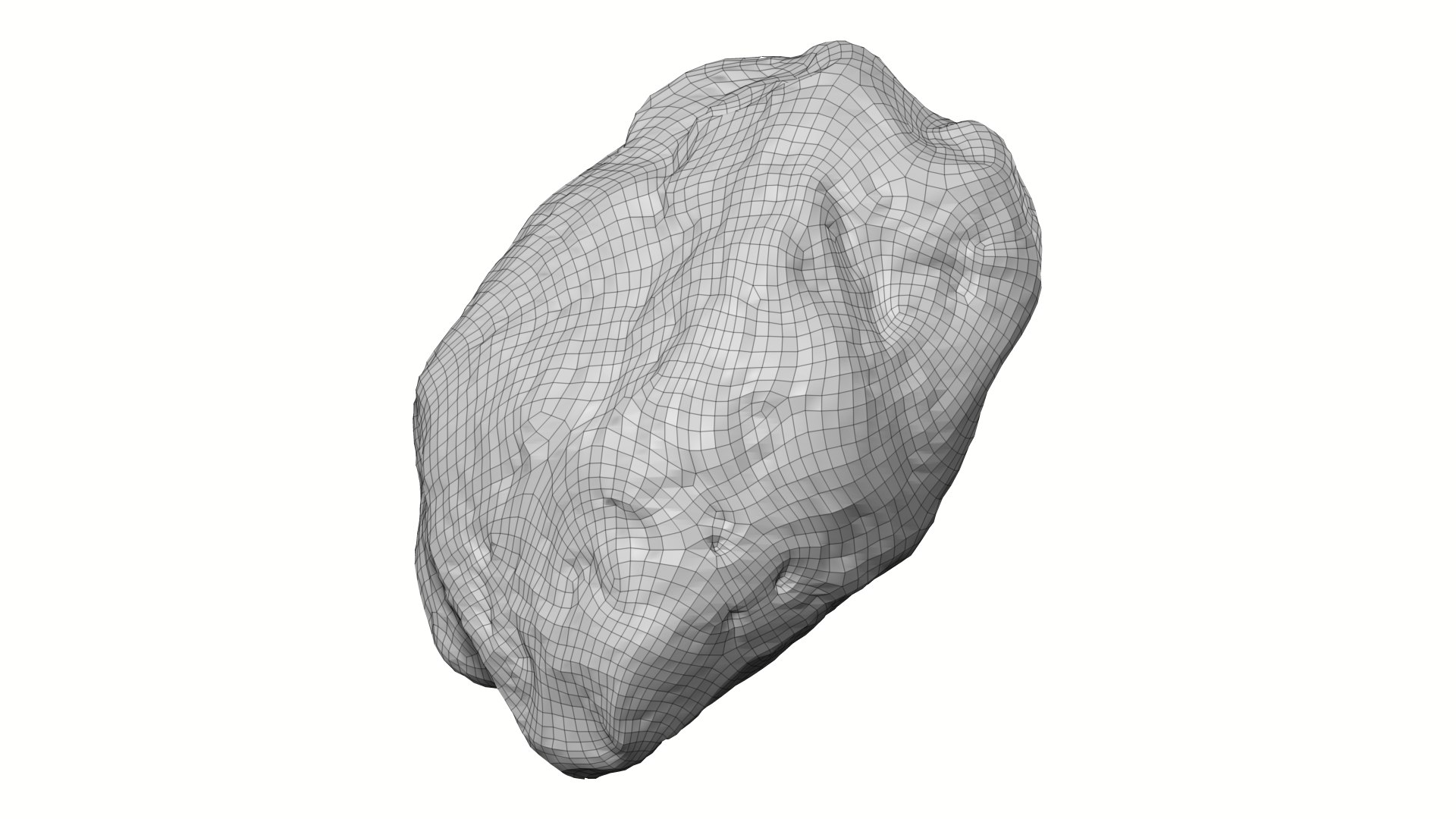 3D Gray Stone Raw Scanned Model - TurboSquid 1783382