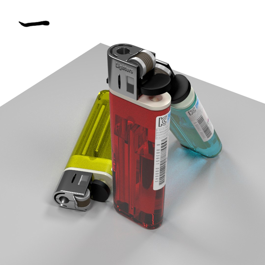 3D Model Lighter - TurboSquid 1206739
