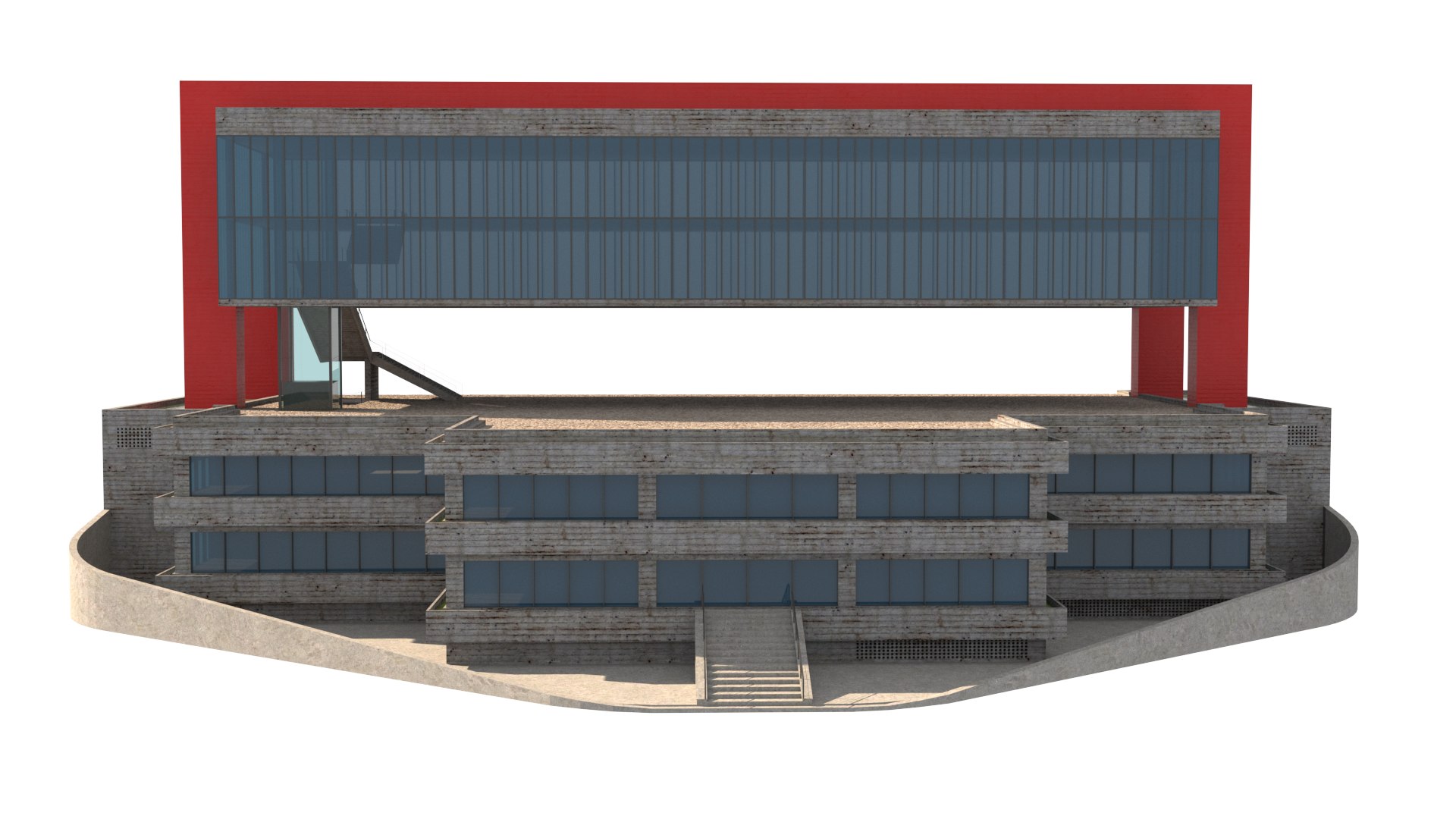 MASP - Museum 3D Model - TurboSquid 2024777