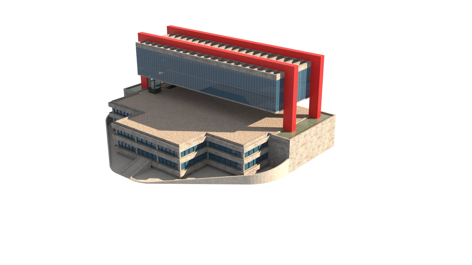 MASP - Museum 3D Model - TurboSquid 2024777