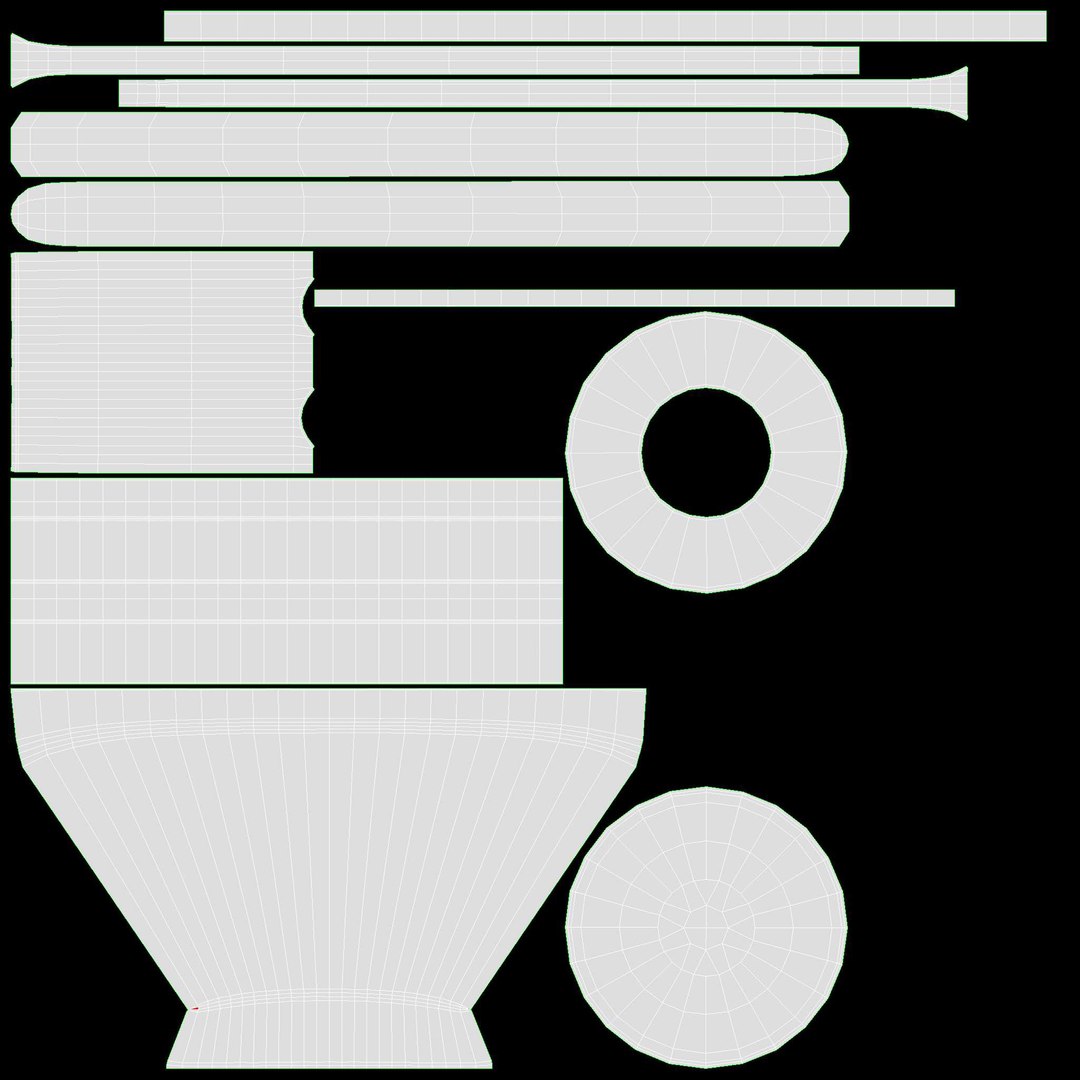 3D Smoking Pipe Travel Bag Leather Unfolded Model - TurboSquid 2073840