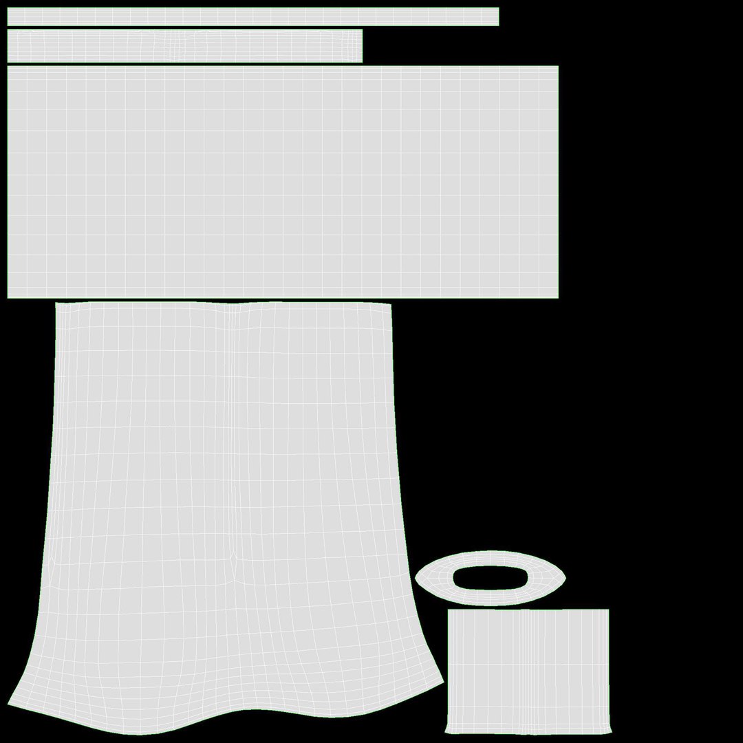 3D Smoking Pipe Travel Bag Leather Unfolded Model - TurboSquid 2073840