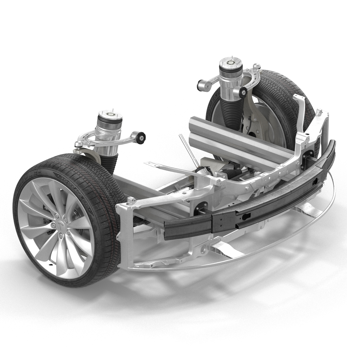 max tesla s frame chassis