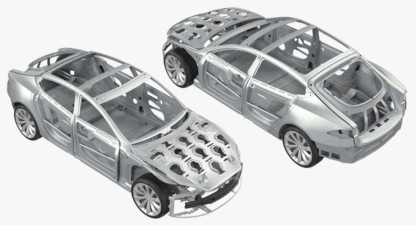 max tesla s frame chassis