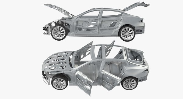 max tesla s frame chassis