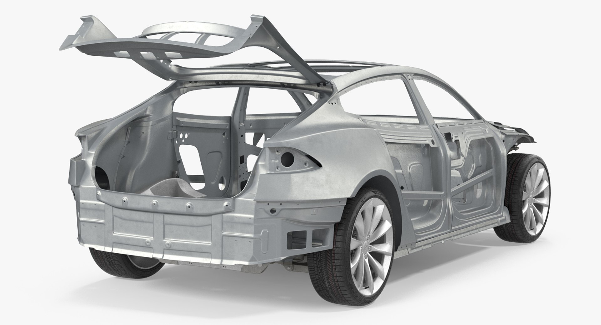 max tesla s frame chassis