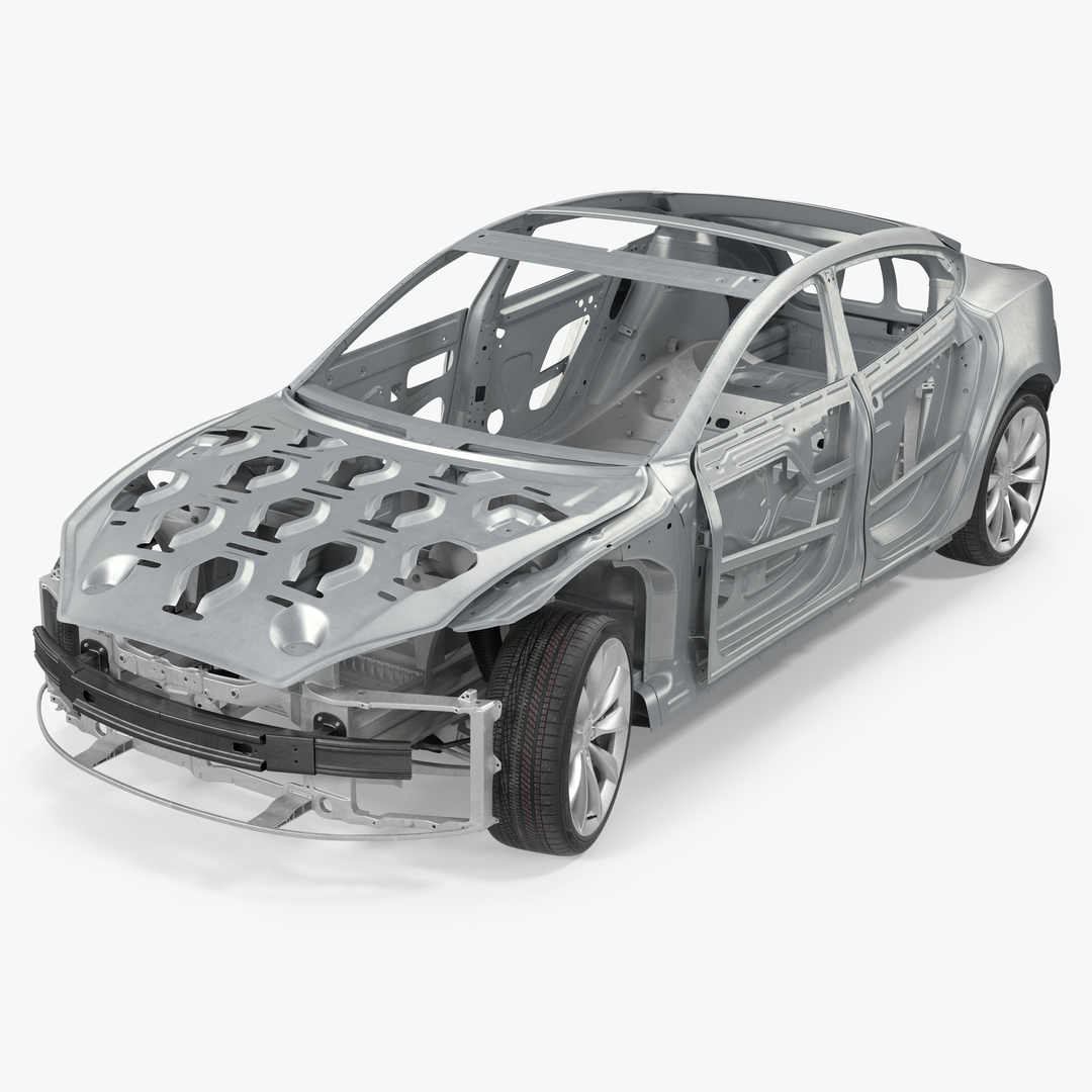 max tesla s frame chassis