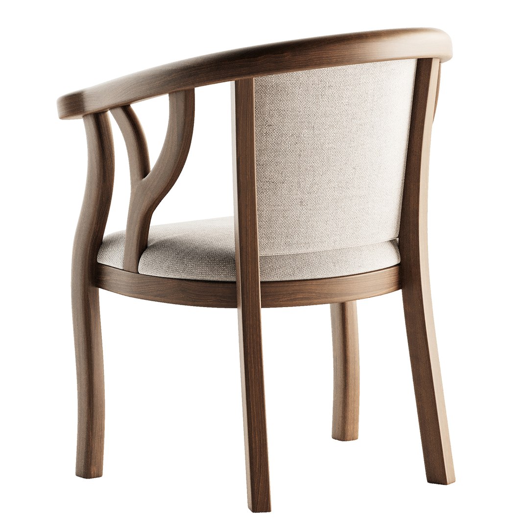 Indoor Dining Arm Chair 3D Model - TurboSquid 2280056