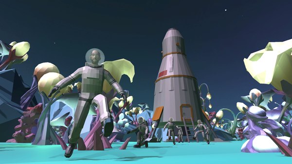 Vr world - alien landscapes 3D model - TurboSquid 1434921