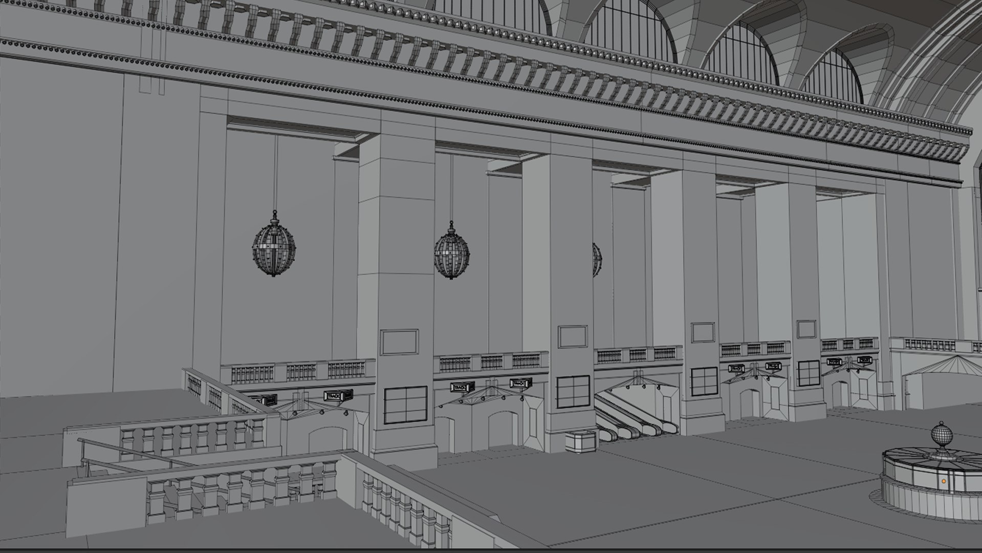 Grand Central Terminal 3D Model - TurboSquid 1683582