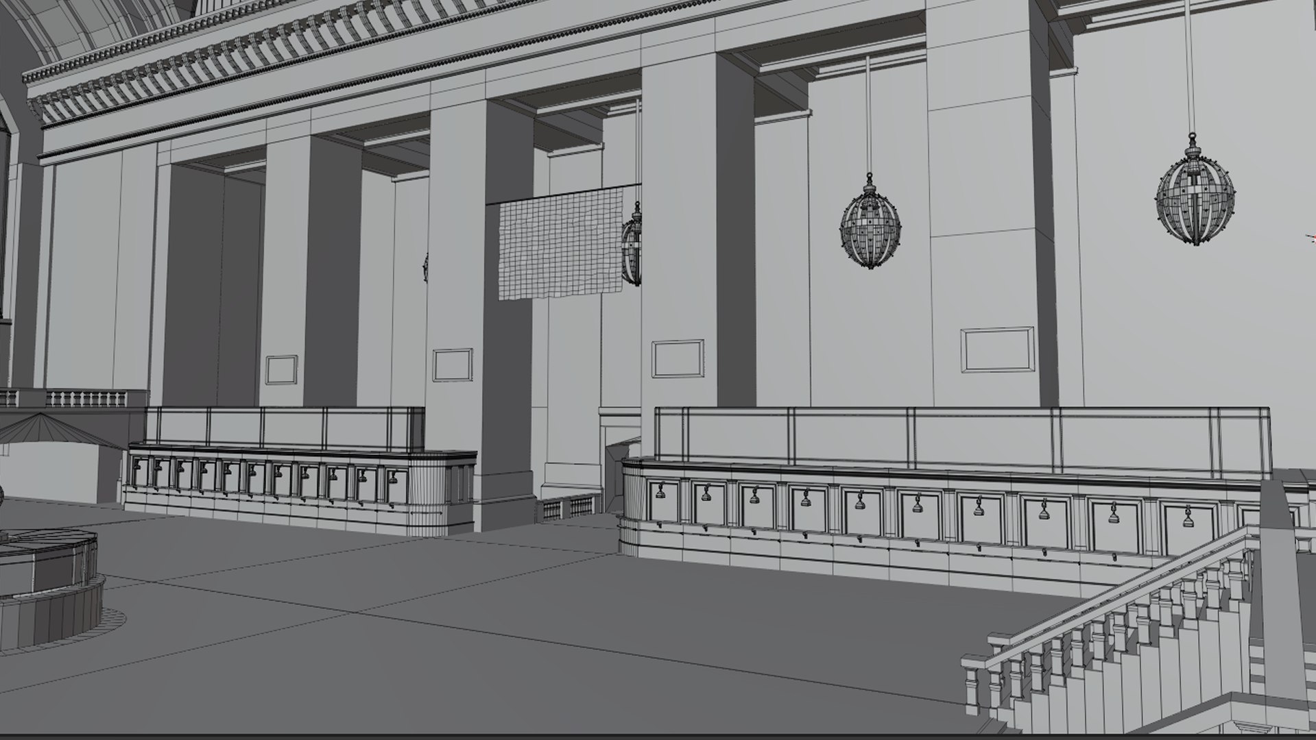 Grand Central Terminal 3D Model - TurboSquid 1683582