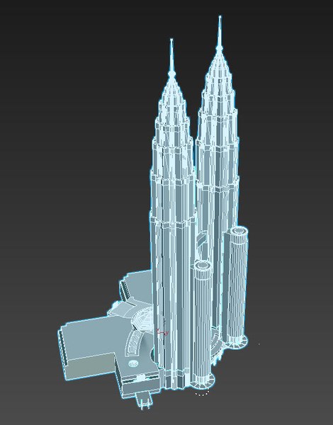 Free 3D petronas towers - TurboSquid 1210664