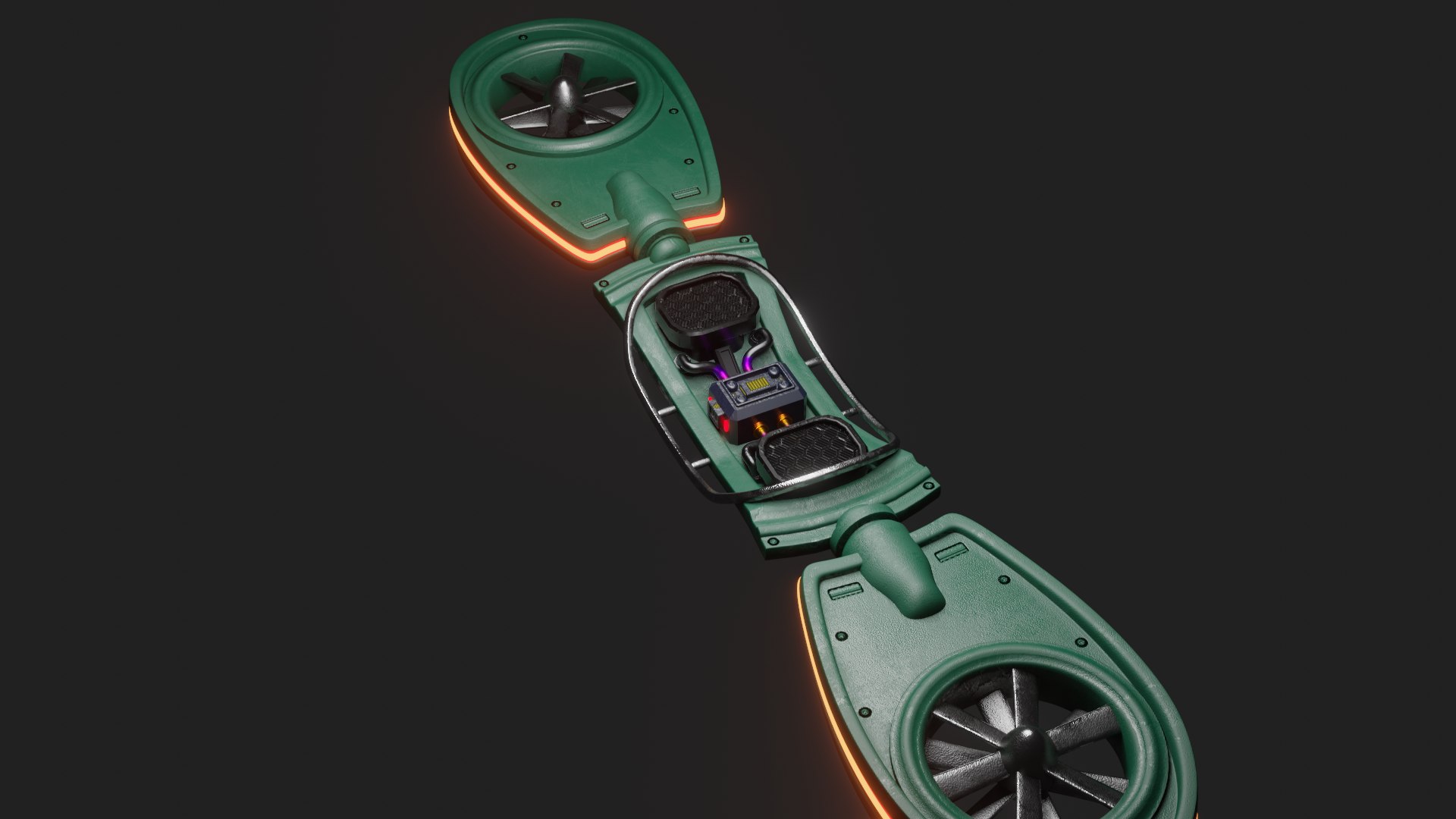3D Hover Board - TurboSquid 2144991