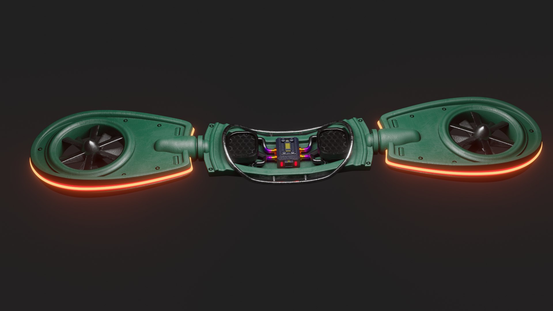 3D Hover Board - TurboSquid 2144991