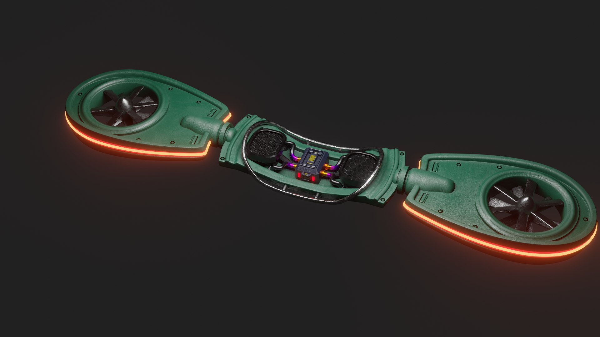 3D Hover Board - TurboSquid 2144991