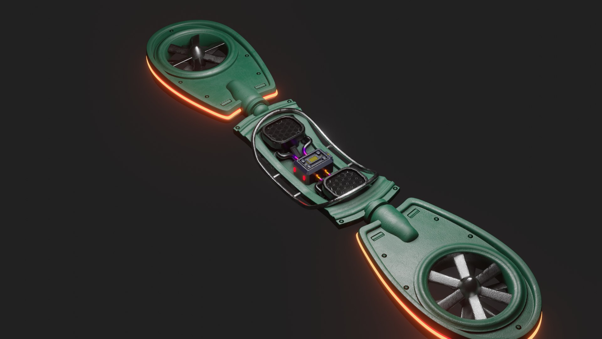 3D Hover Board - TurboSquid 2144991