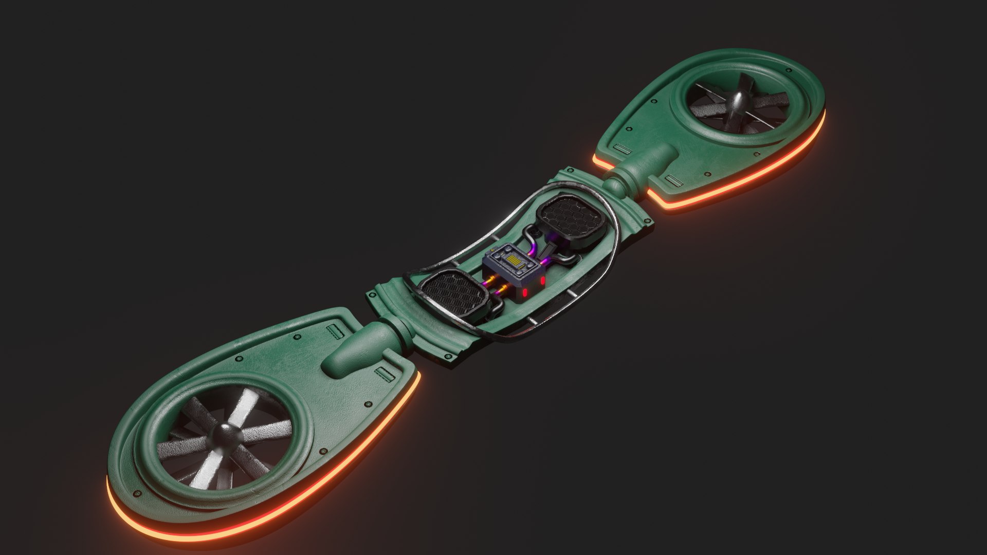 3D Hover Board - TurboSquid 2144991