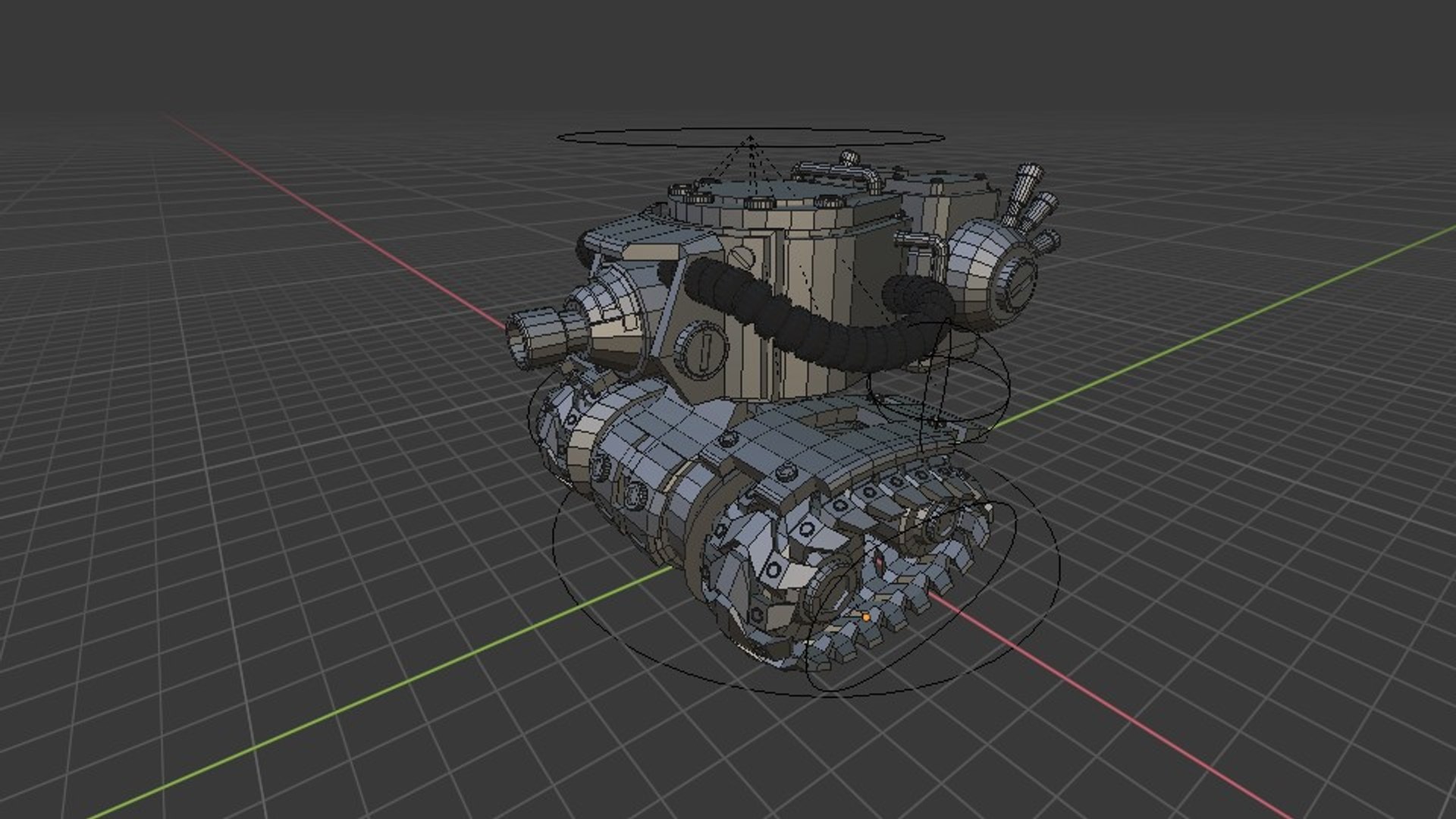 Heavy Mech Tank 3D - TurboSquid 1427607