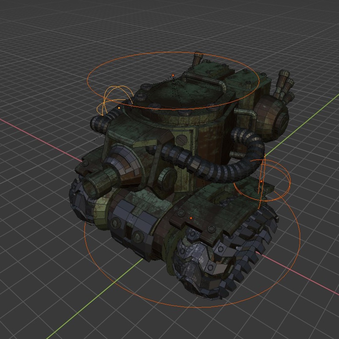 Heavy Mech Tank 3D - TurboSquid 1427607