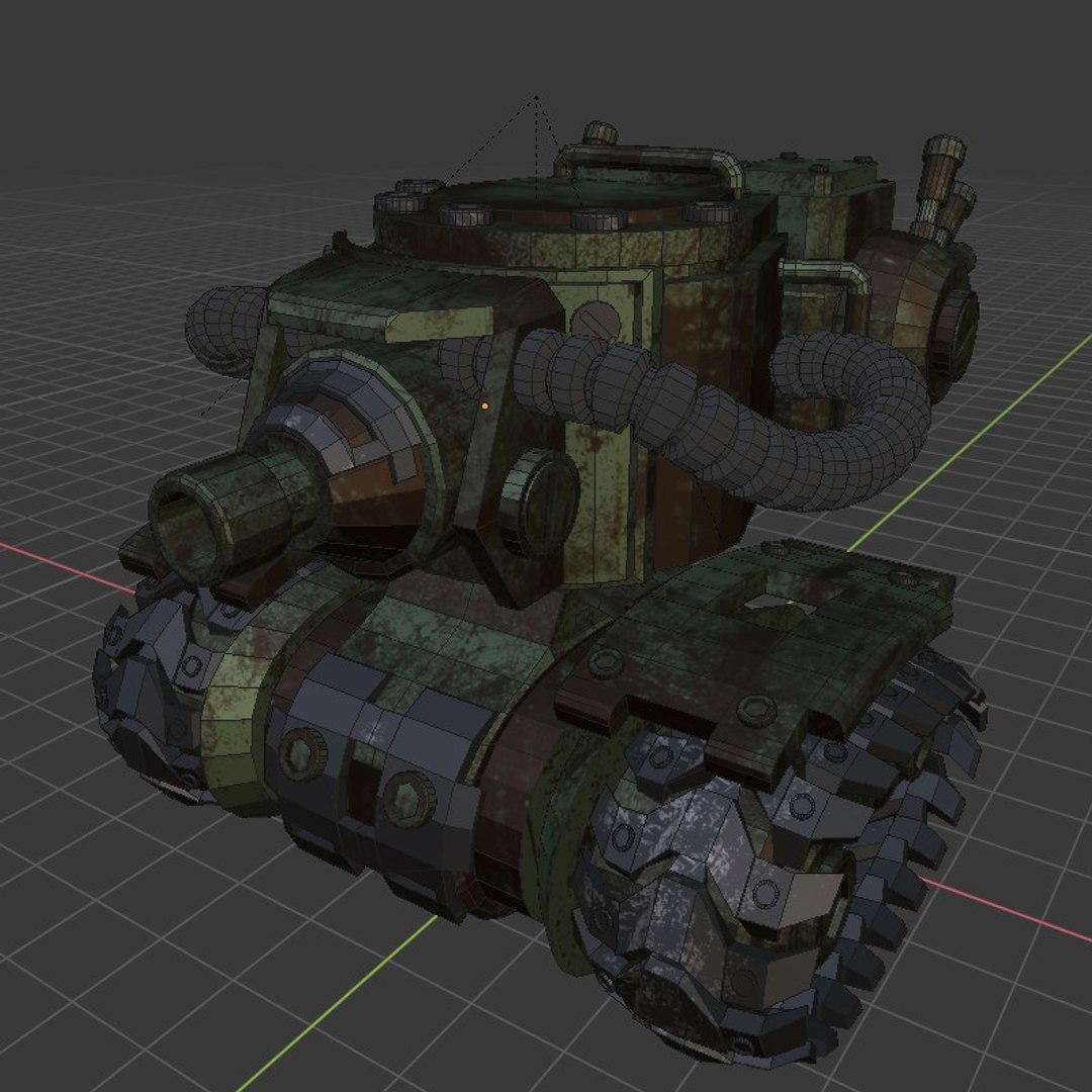 Heavy Mech Tank 3D - TurboSquid 1427607