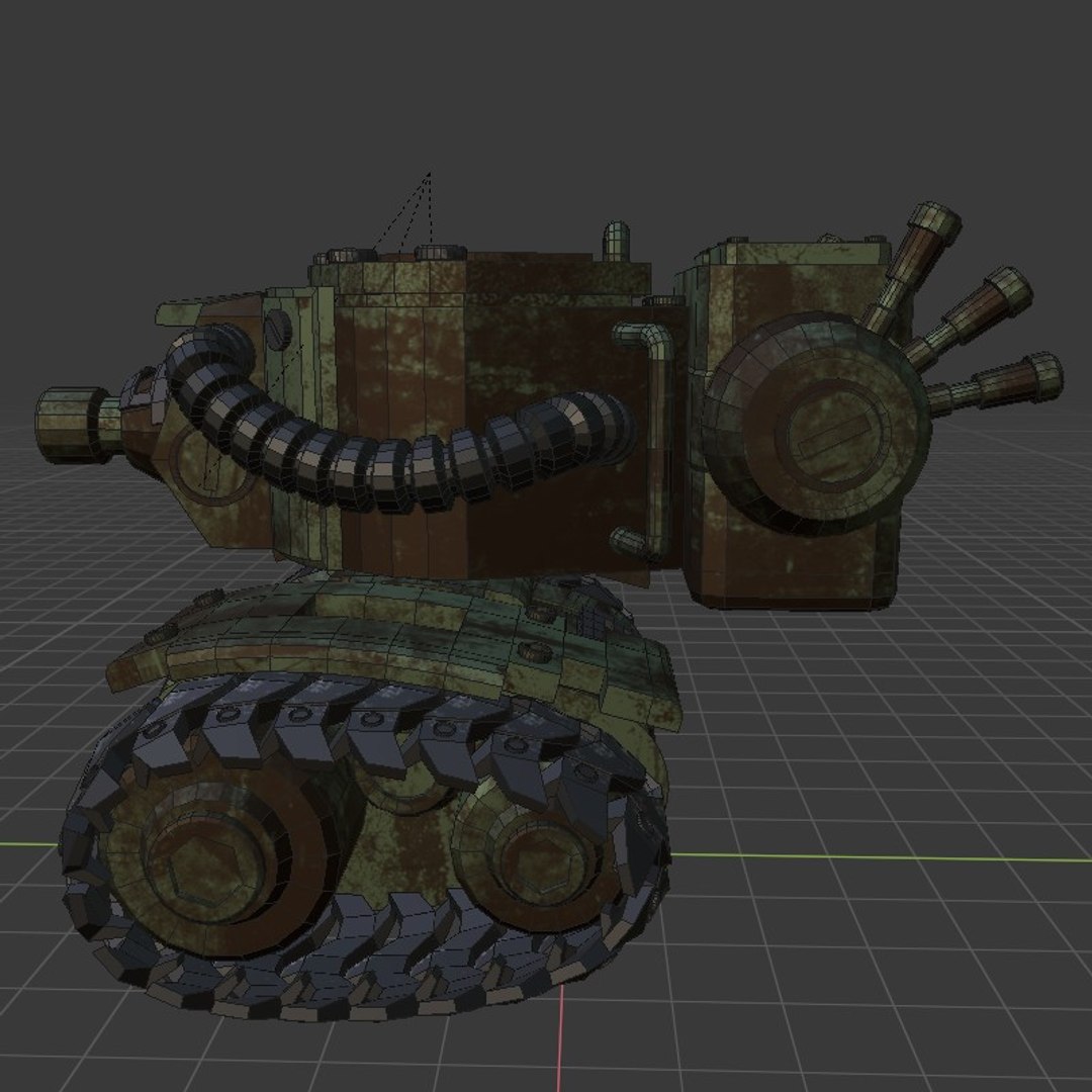 Heavy Mech Tank 3D - TurboSquid 1427607