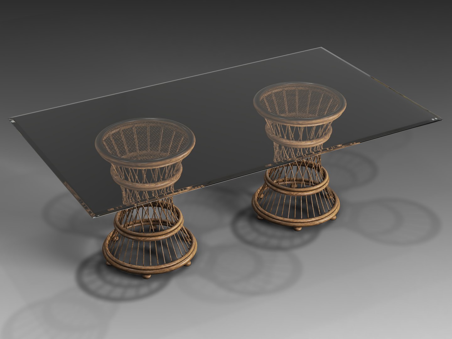 Aruba dining table 3D model - TurboSquid 1488630