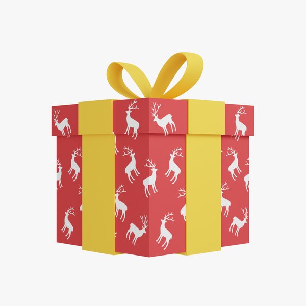 modelo 3d Christmas Gift - TurboSquid 1982353