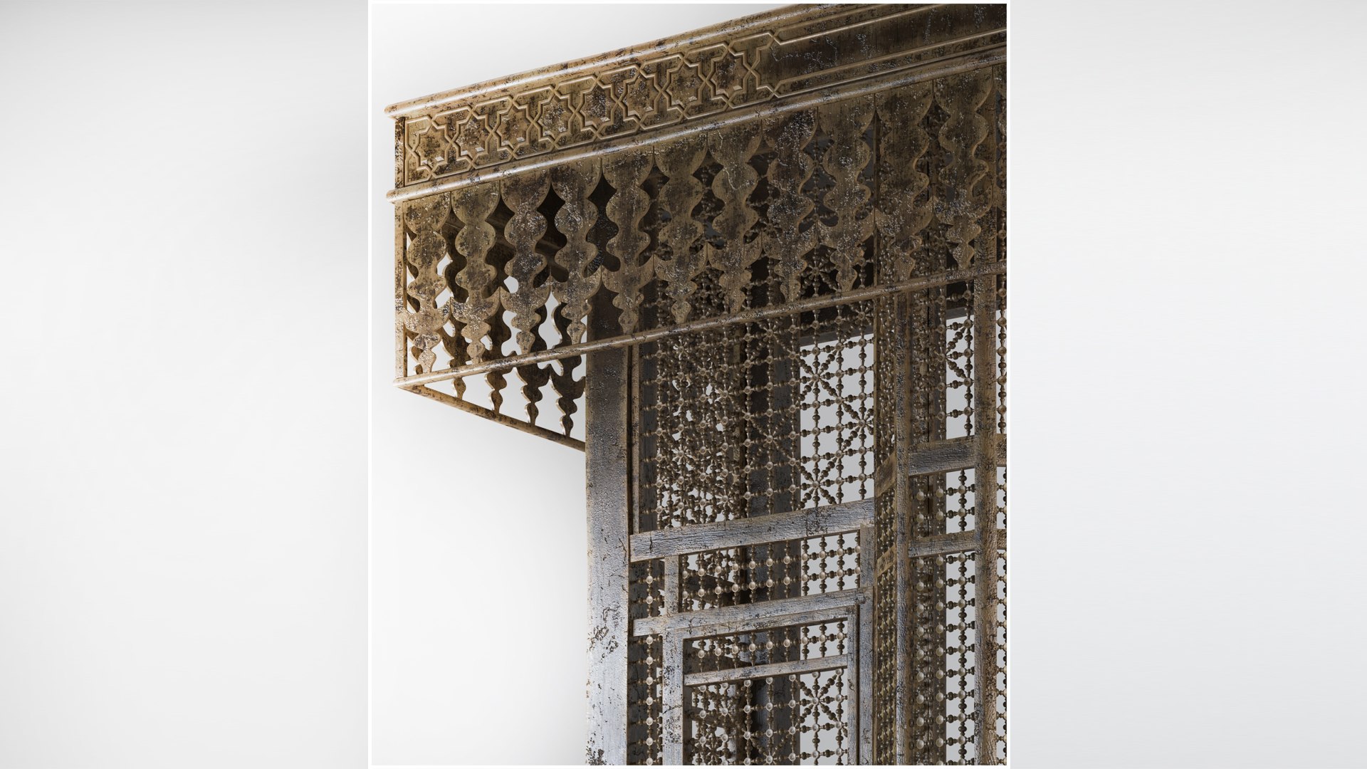 Arabian Islamic Window-Mashrabiah Model - TurboSquid 1903788