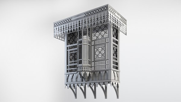 Arabian Islamic Window-Mashrabiah model - TurboSquid 1903788