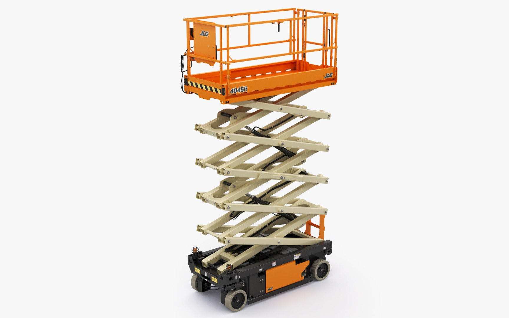 3D Scissor Lift Jlg 4045r Model - TurboSquid 1338989